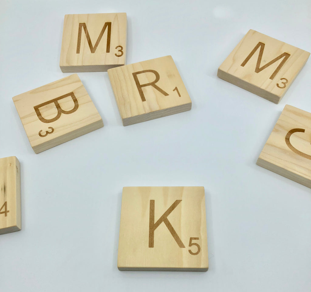 Custom Scrabble Tiles – Nate's Woodshop